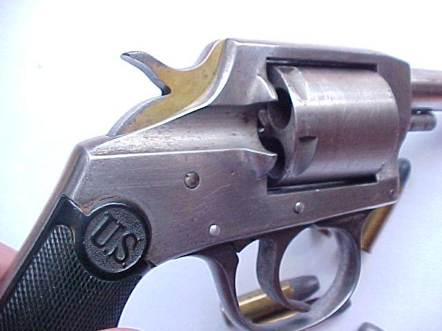 Us Revolver Co, Iver Johnson 5 Shot, Solid Frame, Nickel, 32 S&W Cal ...