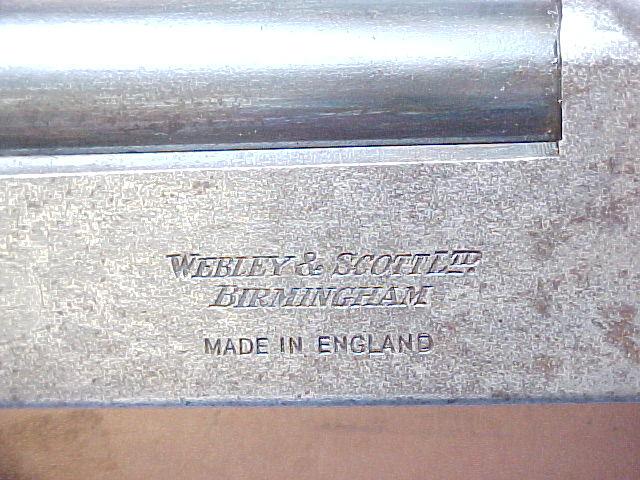 Webley & Scott, Birmingham 12 Ga, Auto Ejector, 30 Inc Bbl. C&R Okay ...