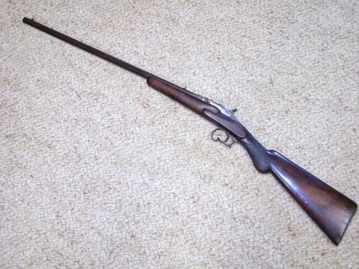 Flobert Type, Belgium 9 Mm Rf Shotgun, Garden Gun, Antique, No Ffl For ...