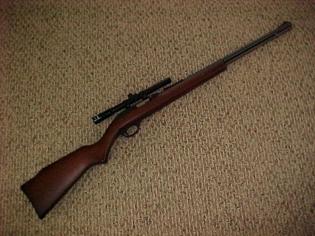 MARLIN MODEL 60 22 LONG RIFLE, TUBE FEED, TASCO 4X15 Scope