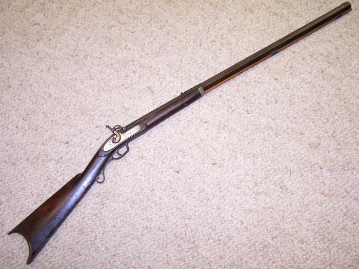Morse & Haskell, Painesville 1/2 Stock Plains Rifle, 38 Cal, Golcher ...