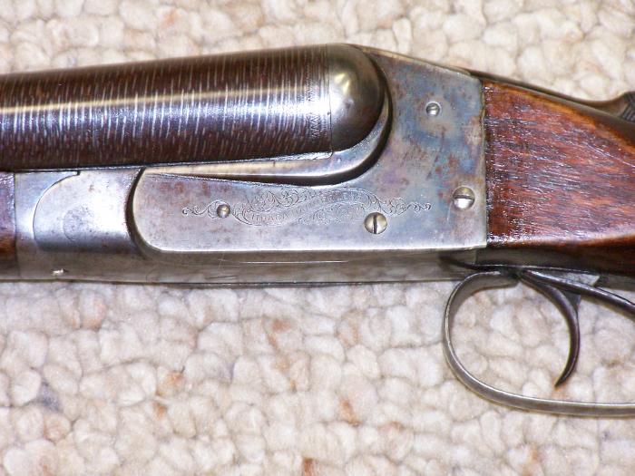 Ithaca, Lewis Model, 12 Gauge, Side X Side, Damascus, Circa 1901-06, C ...