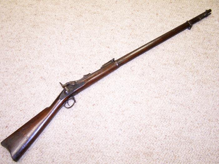 Springfield Armory Model 1884 Trap Door, 45/70, Ramrod Bayonet, 1891 ...