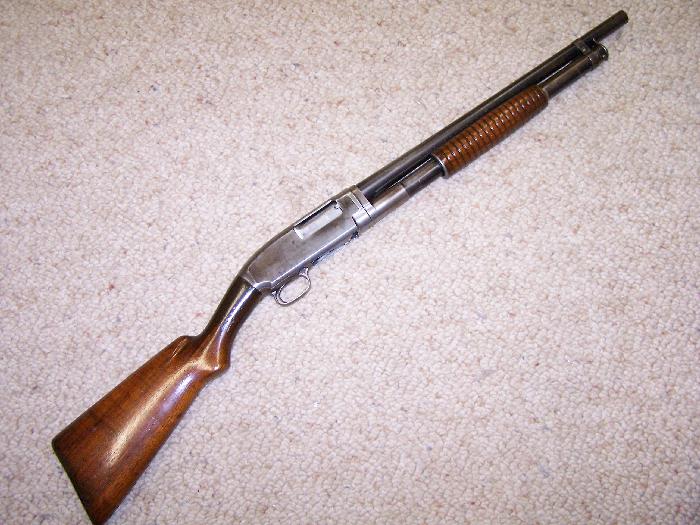 Winchester, Model 12, 1921 12 Ga, 20` Barrel, `Riot Gun`, C&R Okay For ...