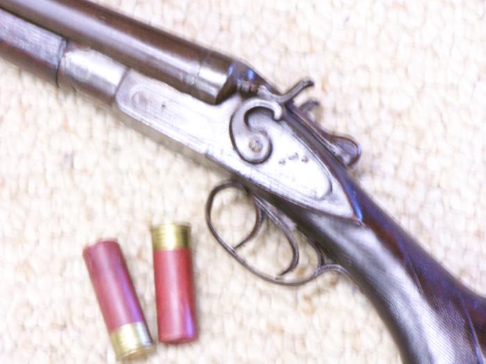 Sam Holt Arms, Belgium, No Ffl Sawed Off Shotgun, Hammers, 12 Ga ...