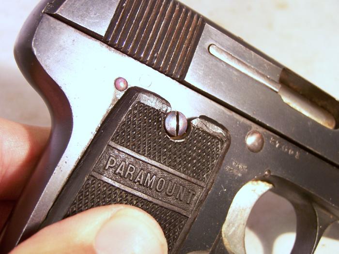 Spanish, Ruby, Unique, Etc Paramount, Model 1914, 32 Acp, C&R Okay For ...