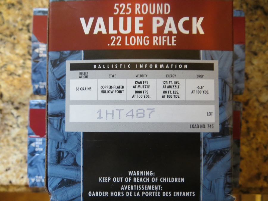 5x525 Federal 22lr 525 Value Packs For Sale at GunAuction.com - 12116580