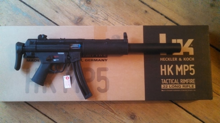 H&K Mp5 Sd 22lr For Sale at GunAuction.com - 12694209