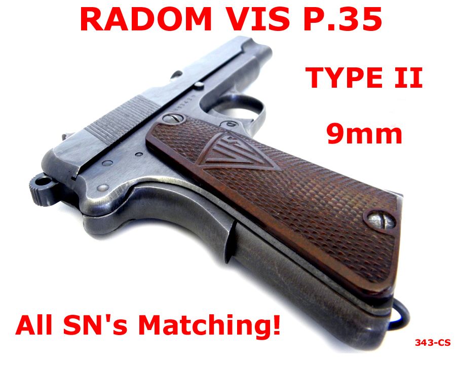 Radom Type Ii All Matching Serial No`S Excellent Lk For Sale at ...