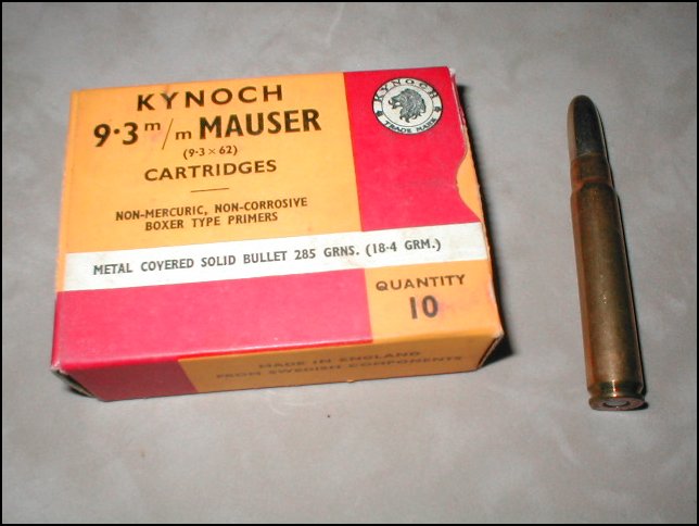 Vintage Kynoch 9.3mm Mauser 9.3x62 (H17) For Sale at GunAuction.com ...