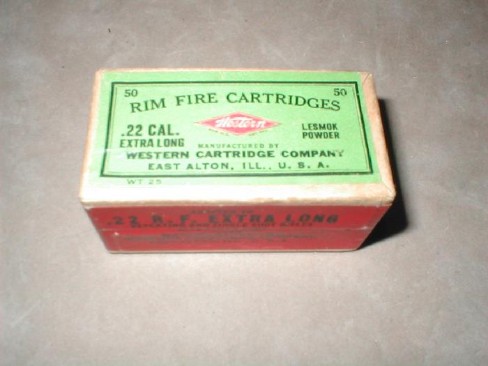 Western 22 Extra Long Mint 2 Piece Full (Bx3) For Sale at GunAuction ...