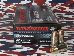 Winchester Ranger .45 Acp Ra45t 230 Grain Jhp Ammo For Sale at ...