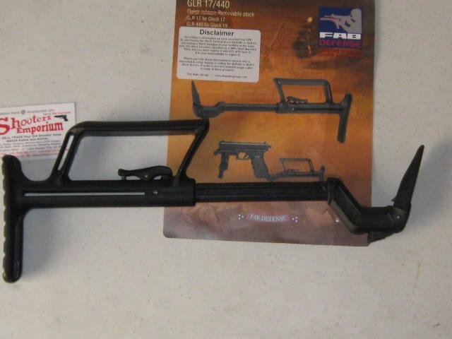Fab Defense Fab Glr 17 Pistol Stock For Glock 17 Naf Class Iii For Sale ...