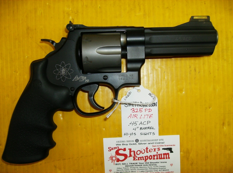 Smith & Wesson 325 Pd Air Lite .45 Acp Used (A7907-11) For Sale at ...