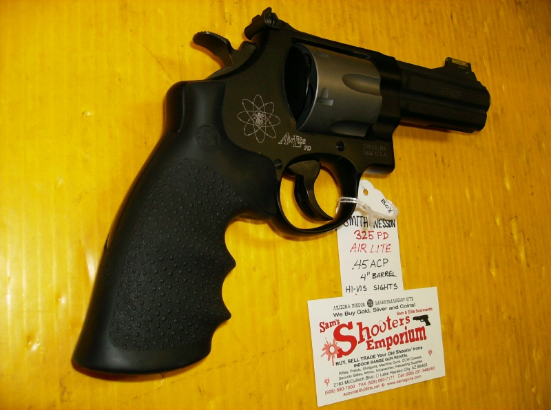 Smith & Wesson 325 Pd Air Lite .45 Acp Used (A7907-11) For Sale at ...
