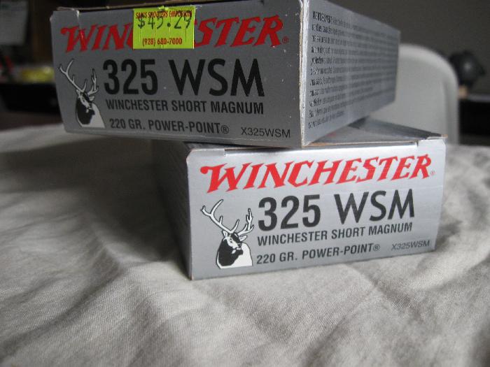 Winchester Super X 325 Wsm 220gr Power Point For Sale at GunAuction.com ...