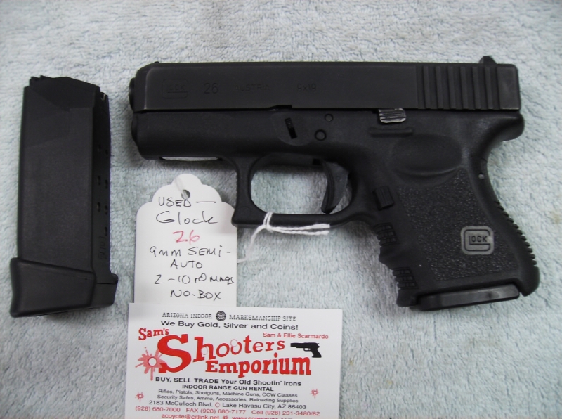 Glock Inc. Glock 26 9mm Used (A8453-11) For Sale at GunAuction.com ...