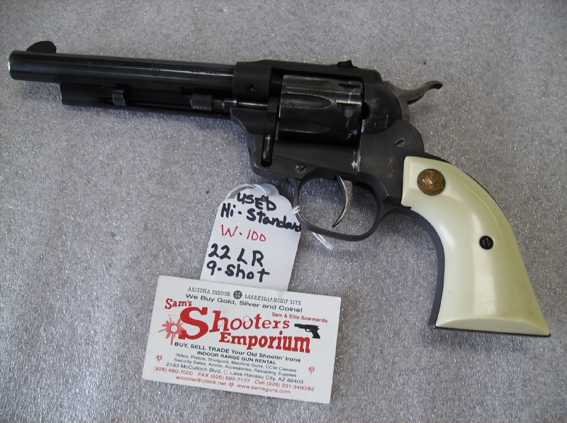 High Standard Manufacturing Corporation High Standard W-100 .22 L.R. 9 ...