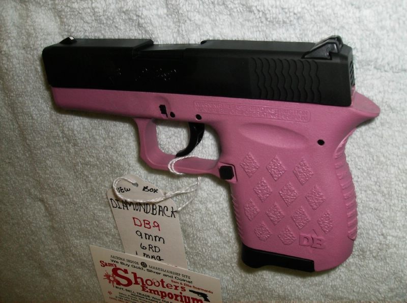 Diamondback Db-9 9mm Subcompact Pink New (A8021-11) For Sale at ...