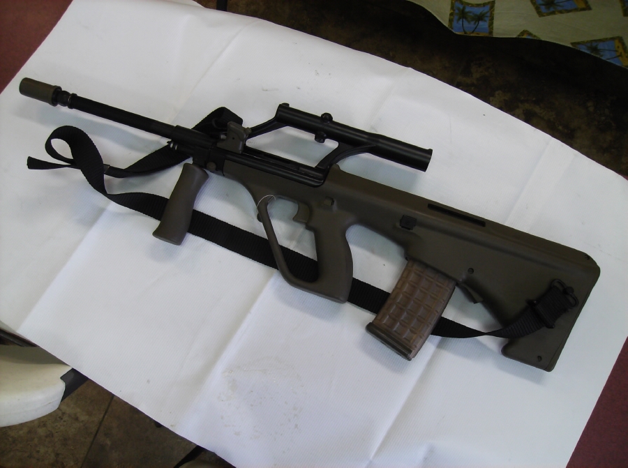 Steyr Aug Nfa .223 Rem Sear Gun/Orig. Box For Sale at GunAuction.com ...