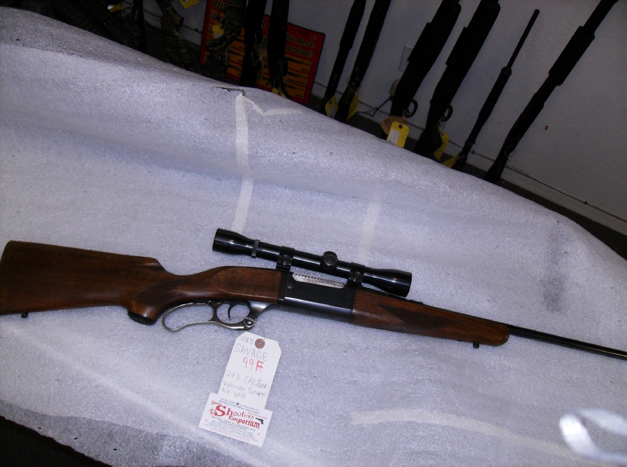 Savage Arms Corp. Savage 99f 243 Cal Weaver K4 60b (B0469-13) For Sale ...