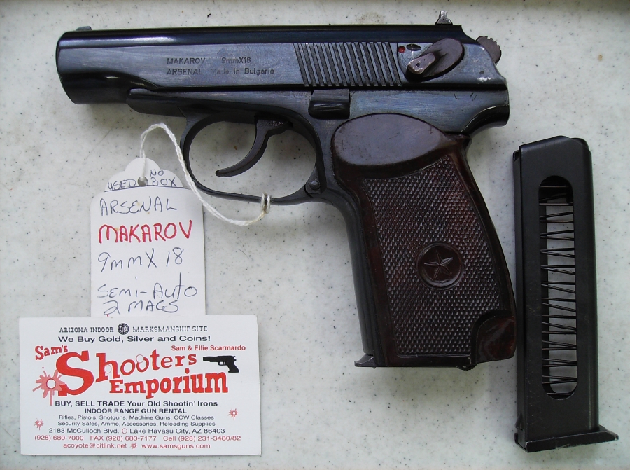 Arsenal Makarov 9mmx18 Made In Bulgaria (B0915-13) For Sale at ...