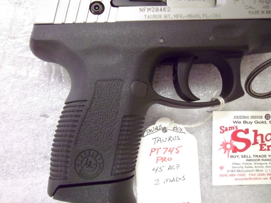 Taurus Millennium Pt745 Pro 45acp.(A9946-13) For Sale at GunAuction.com ...