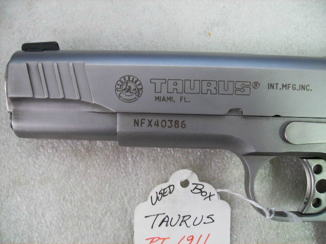 Taurus International Mfg. Inc. Model Pt 1911 Original Hard Case (B6427 ...