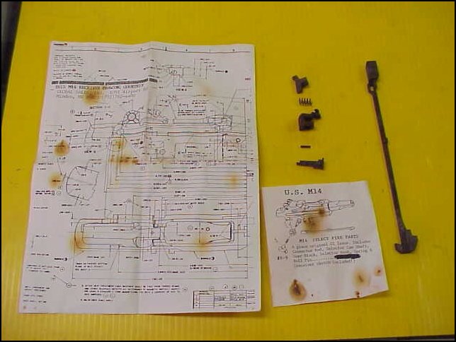 M14 Select Fire Parts For Sale at GunAuction.com - 6341043