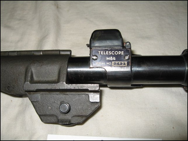 M84 Scope And M1-D Mount-Original For Sale at GunAuction.com - 7466837