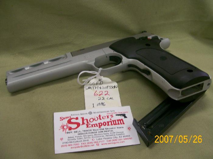 Smith & Wesson Used Smith And Wesson Model 622 In 22lr Caliber For Sale ...