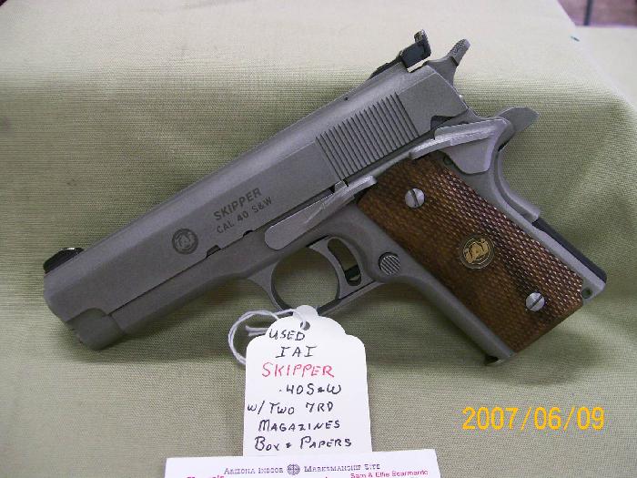Amt Used Iai Model Skipper In 40 S&W Caliber For Sale at GunAuction.com ...
