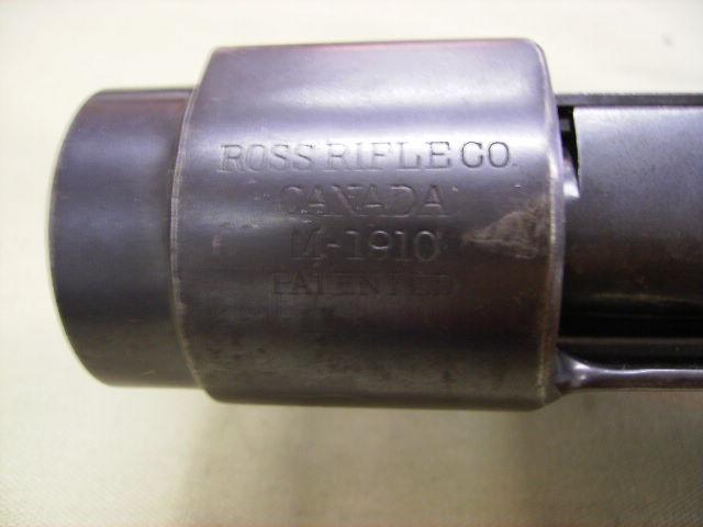 Ross Rifle Co. Model M-1910, Complete Action W/Pop-Up Rear Sight For ...