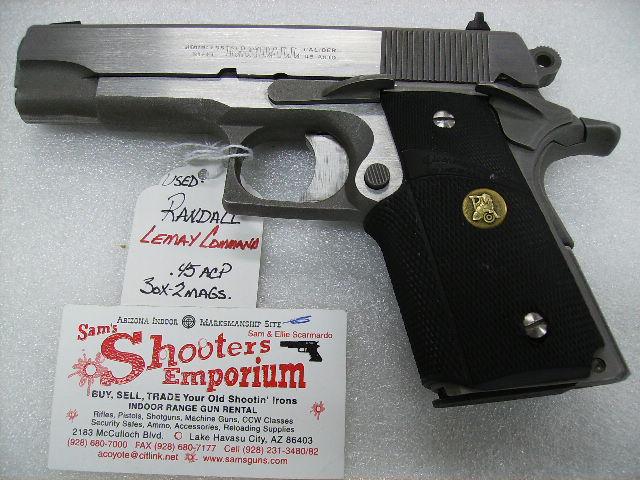 Randall Firearms Co. Randall Gen Curtis Lemay Stainless.45acp(A2139-08 ...