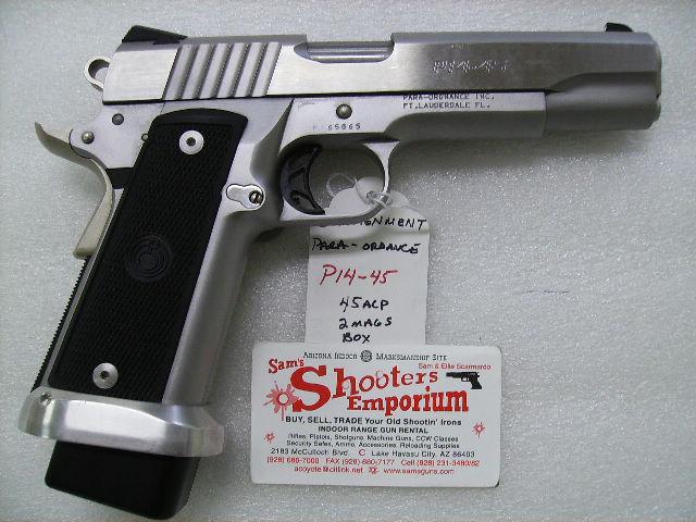 Para-Ordnance Mfg. Inc. Para P14-45 Hi-Cap 45acp Pawn/Surplus (A2376-08 ...