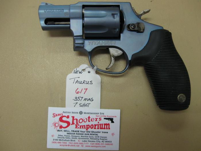 Taurus International Mfg. Co. Taurus Mod 617 Titanium .357 Magnum ...