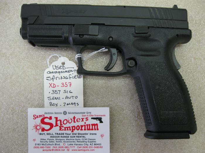 Springfield Armory (Geneseo, Il) Springfield Xd 357 Sig Compact (A4030 ...