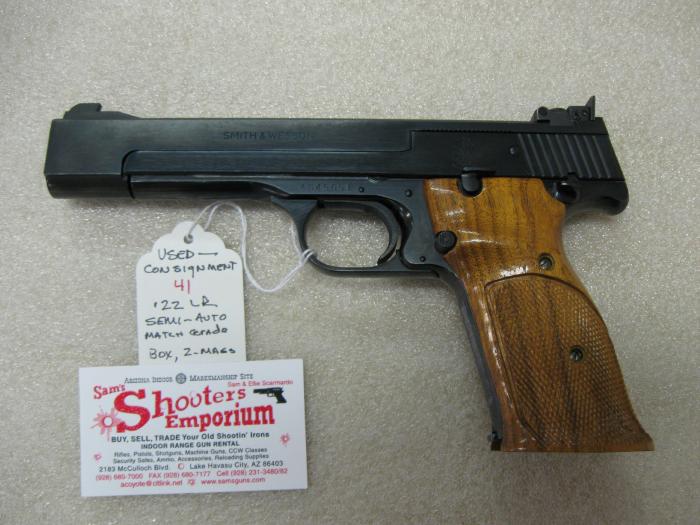 Smith & Wesson S&W Mod.41, 22 Long Rifle Ctg A4052-09 For Sale at ...