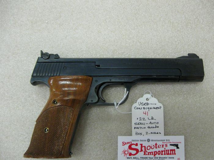 Smith & Wesson S&W Mod.41, 22 Long Rifle Ctg A4052-09 For Sale at ...