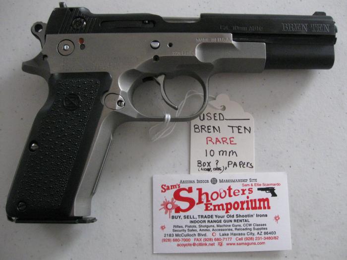 Bren-10 Bren Ten (Rare) 10MM Box & Manual (A4958-09)