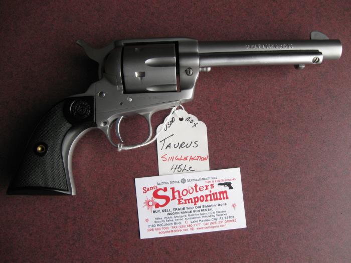 Taurus International Mfg. Co. Taurus Single Action 45 Long Colt (A6128 ...