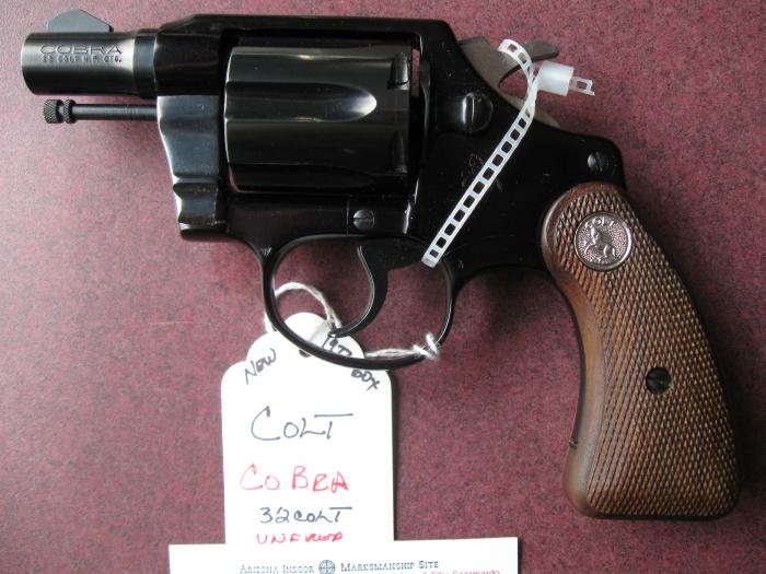 Colts Patents Arms Manufacturing Company Colt Cobra .32 Colt Unfired ...