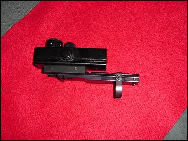 K-Frame S&W Scope Mount With Red-Dot Tech Force Pistol Scope For Sale ...