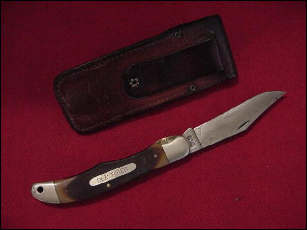 Early Schrade 1250t Fullsize Old Timer And Sheath For Sale at ...