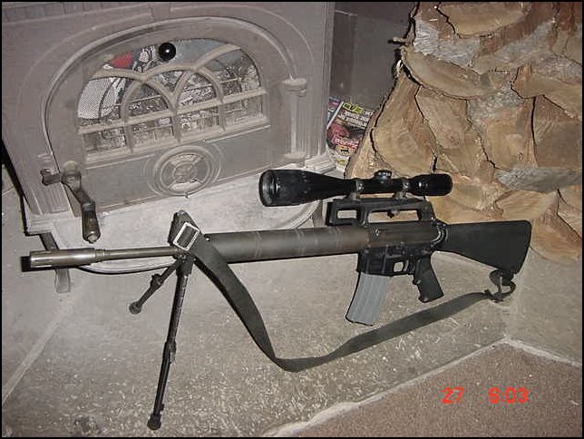 Ar/15 Custom Urban Police Sniper Configuration .223 Cal. Lk For Sale at ...