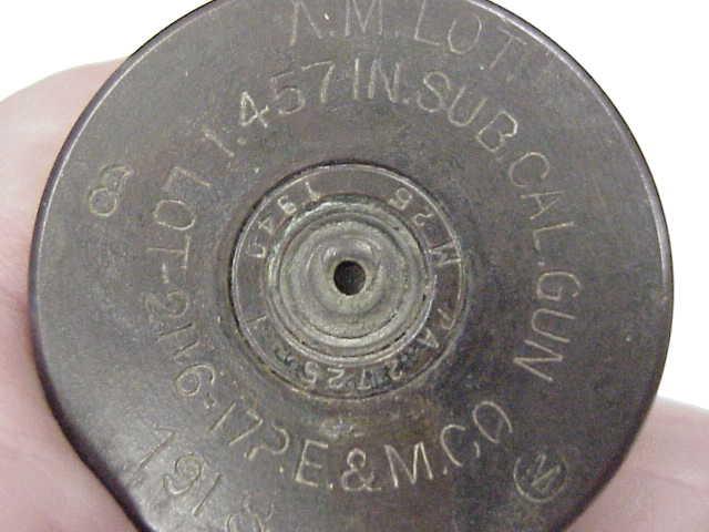 1.457in Sub Cal Round Projectile & Case For Sale at GunAuction.com ...