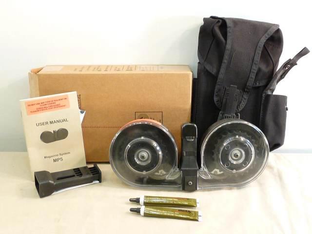 Beta C 100 Rd Drum Mag Mp5 9mm Clear Kit New For Sale at GunAuction.com ...