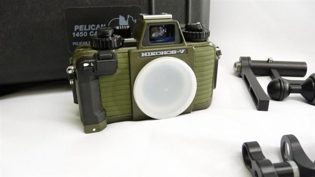 Nikon Nikonos V Military Camera Od Green Armored For Sale at GunAuction ...
