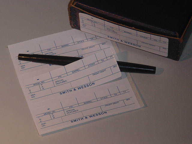 Smith And Wesson S&W Box Labels Free Shipping For Sale at GunAuction ...