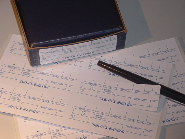 12 Smith And Wesson S&W Box Labels Free Shipping For Sale at GunAuction ...